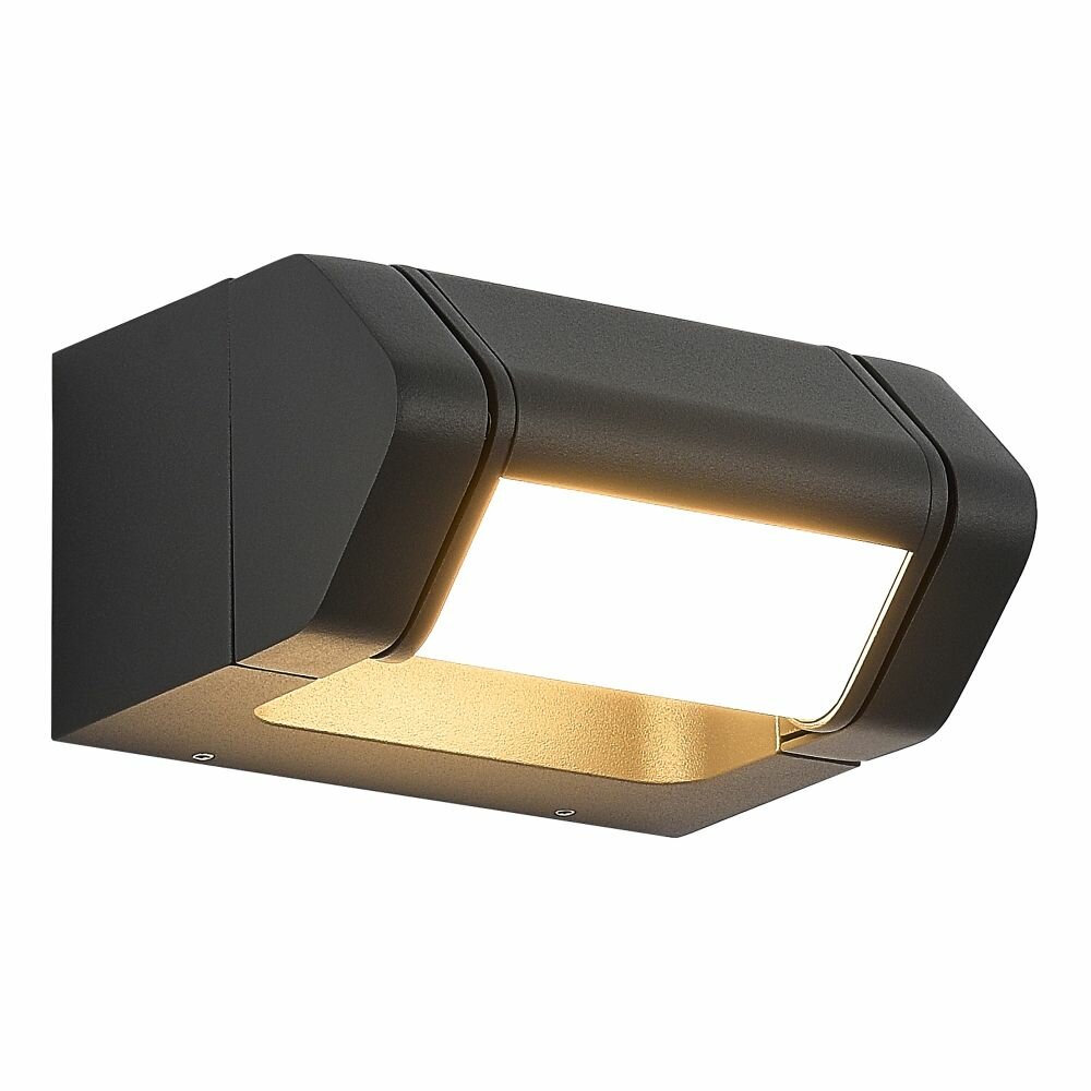 SL9540.701.01 ST-Luce Светильник уличный настенный темно-серый LED 1*8W 3000K.