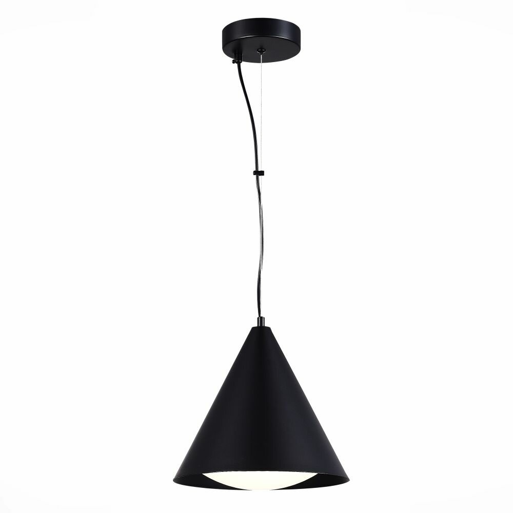 SL6501.403.01 Светильник подвесной ST-Luce Черный/Черный LED 1*7W 3000K.