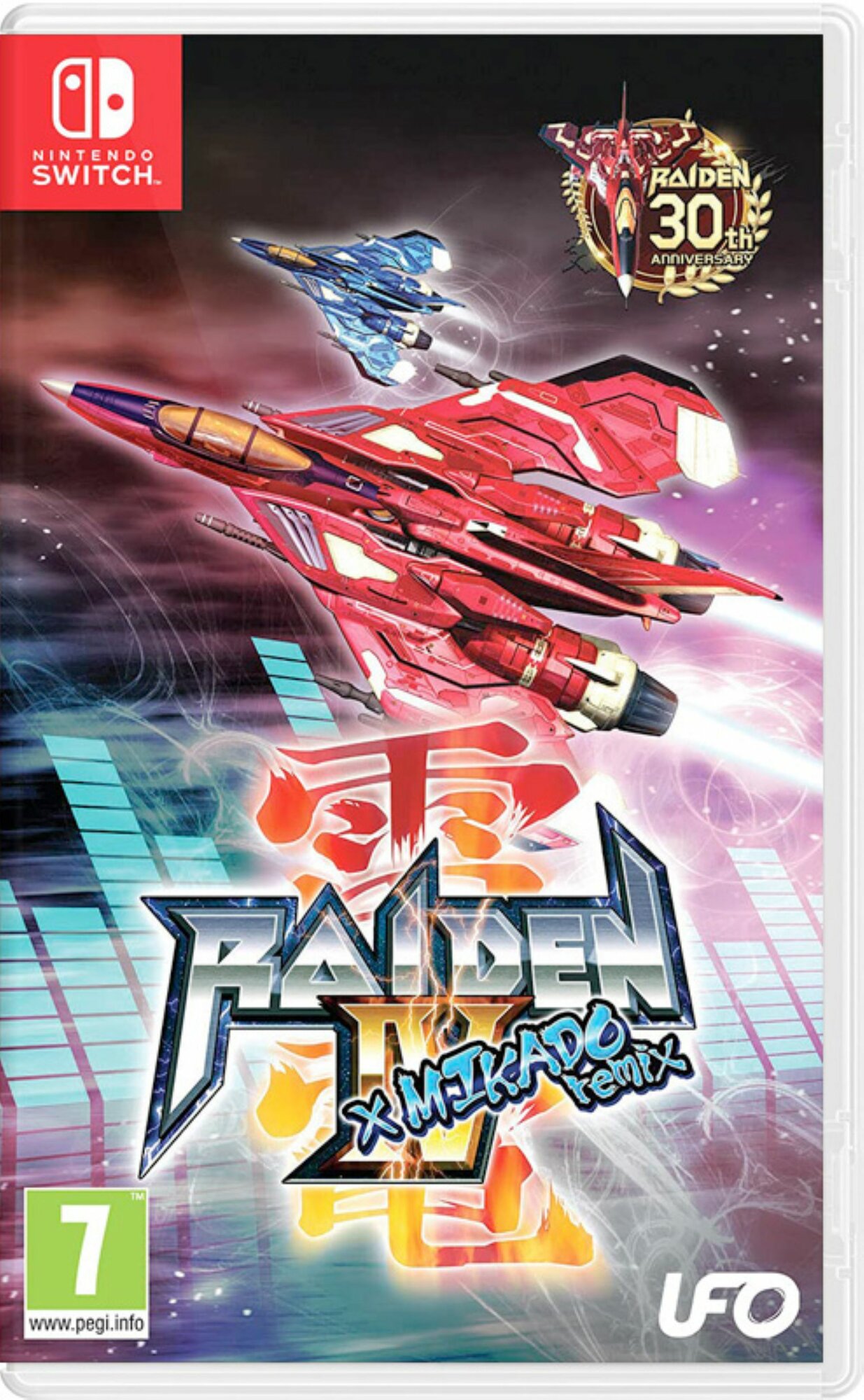 Raiden IV x Mikado Remix (Игра на картридже) (Nintendo Switch)