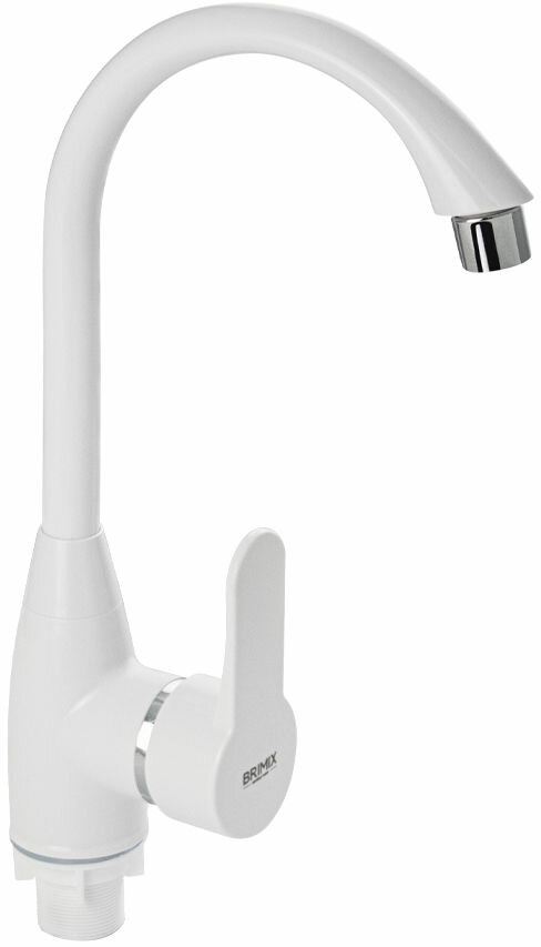 Смеситель для кухни BRIMIX ART592-1 АБС пластик Белый