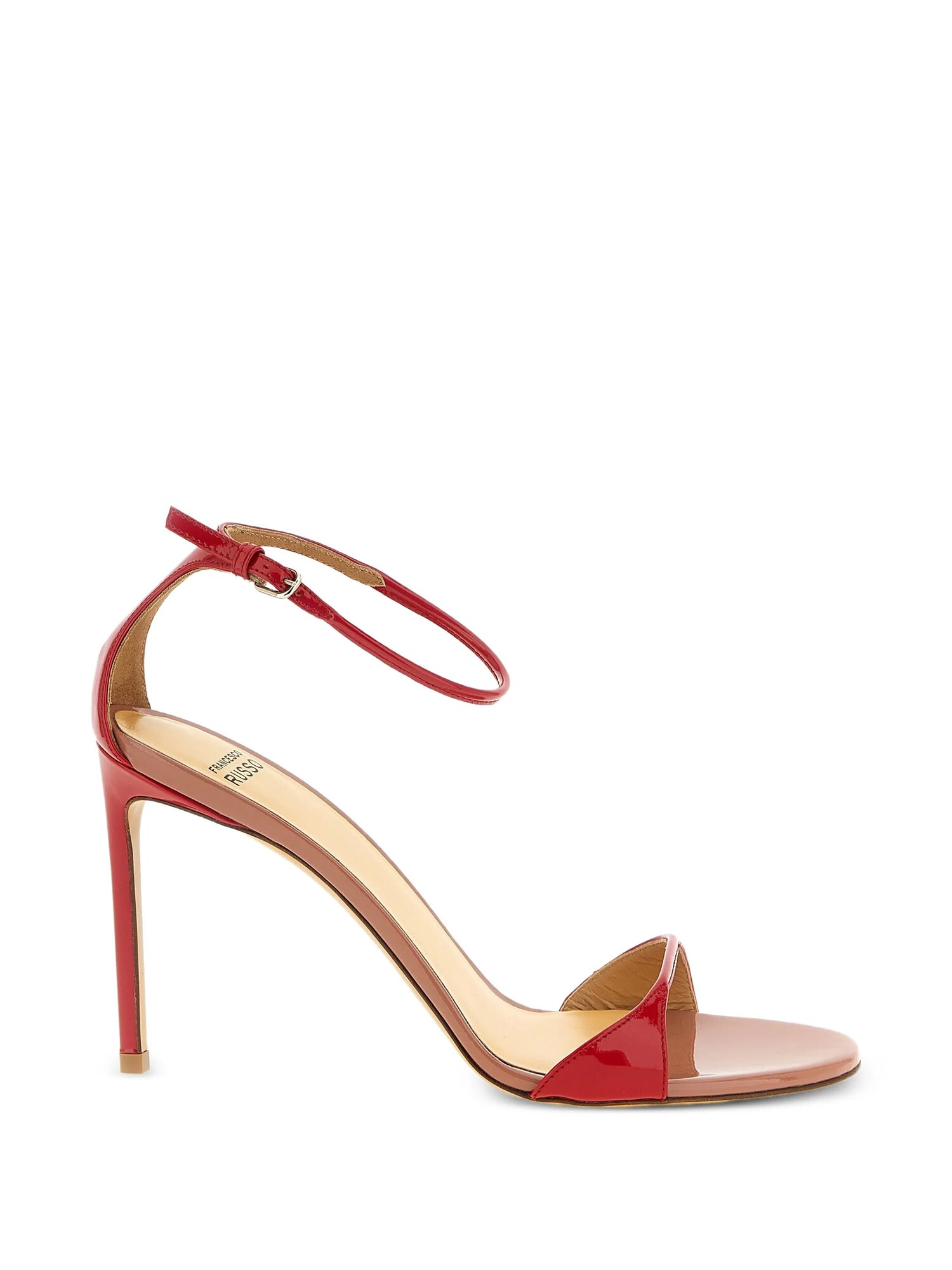 Босоножки Round-toe ankle-strap sandals