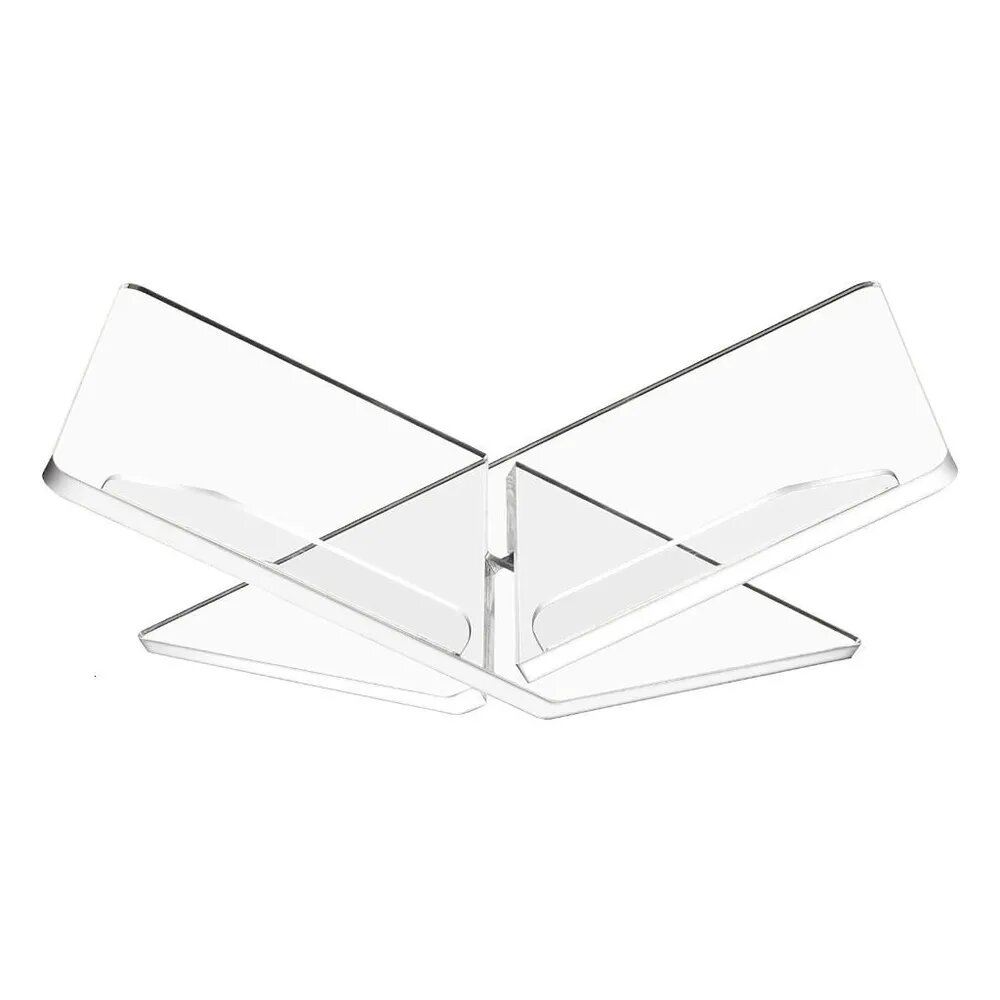 Стойка для раскрытой книги, акриловая - Большой, прозрачная для книг и учебников