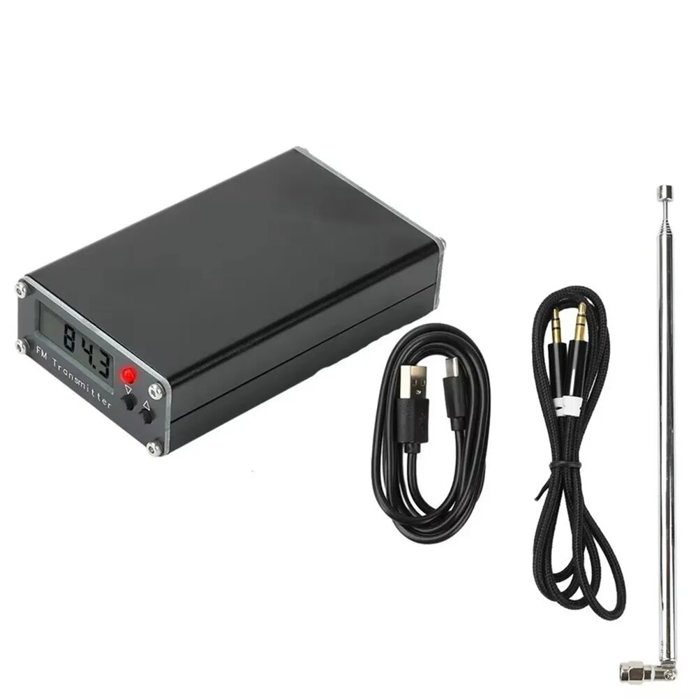 2000M 0.5W FM-Передатчик С ЖК-Цифровым Дисплеем FM-Стереопередатчик