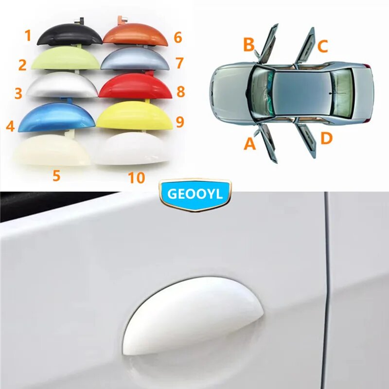 Дверная ручка Geely LC, Panda, Emgrand, GC2, B, 10