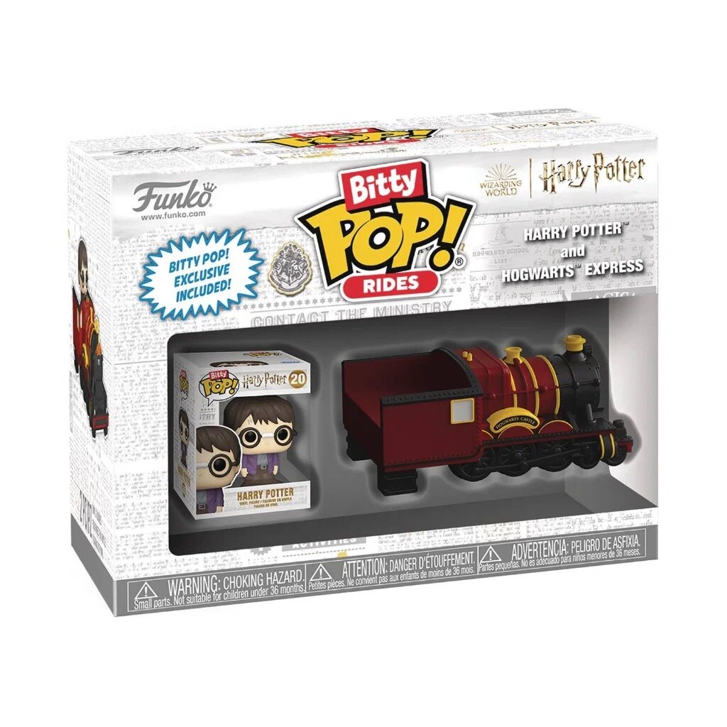 Набор фигурок Funko Bitty POP! Rides: Harry Potter - Hogwarts Express 83622 Хогвартс Экспресс, 2 шт