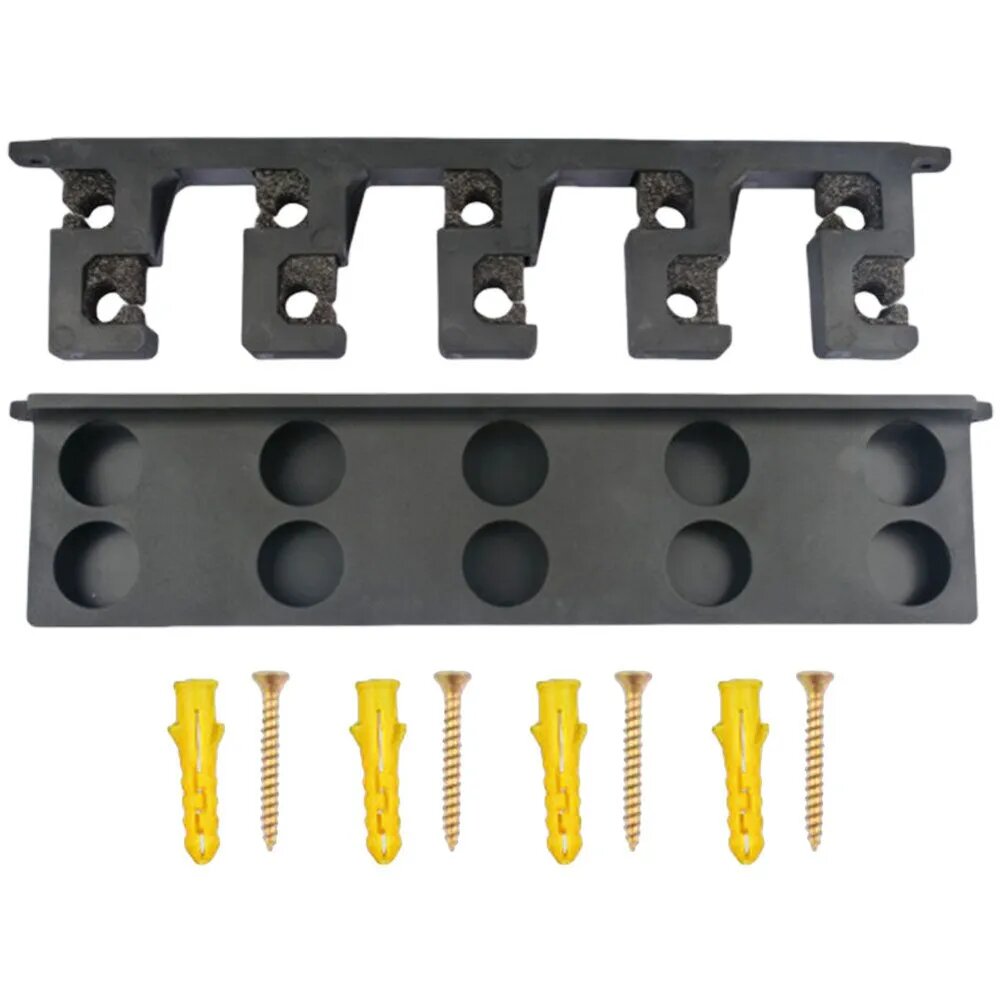 Настенная вешалка для удочек на 10 мест, для хранения спиннингов и удилищ