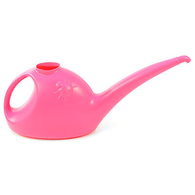 Лейка Домашняя Мода для комнатных растений пластмассовая 3 л, 47х13х24 см, длинный загнутый носик, пищевой полиэтилен