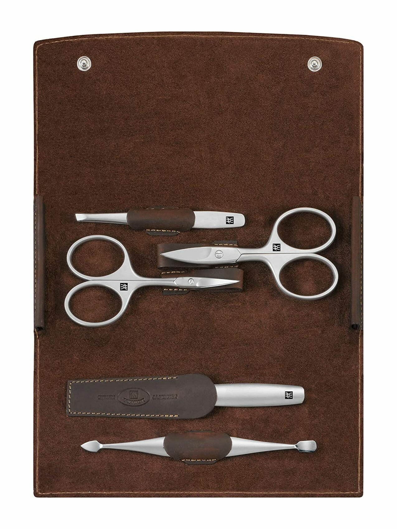 Маникюрный набор Zwilling TWINOX Mountain из 5 предметов, 97407-007-0, коричневый