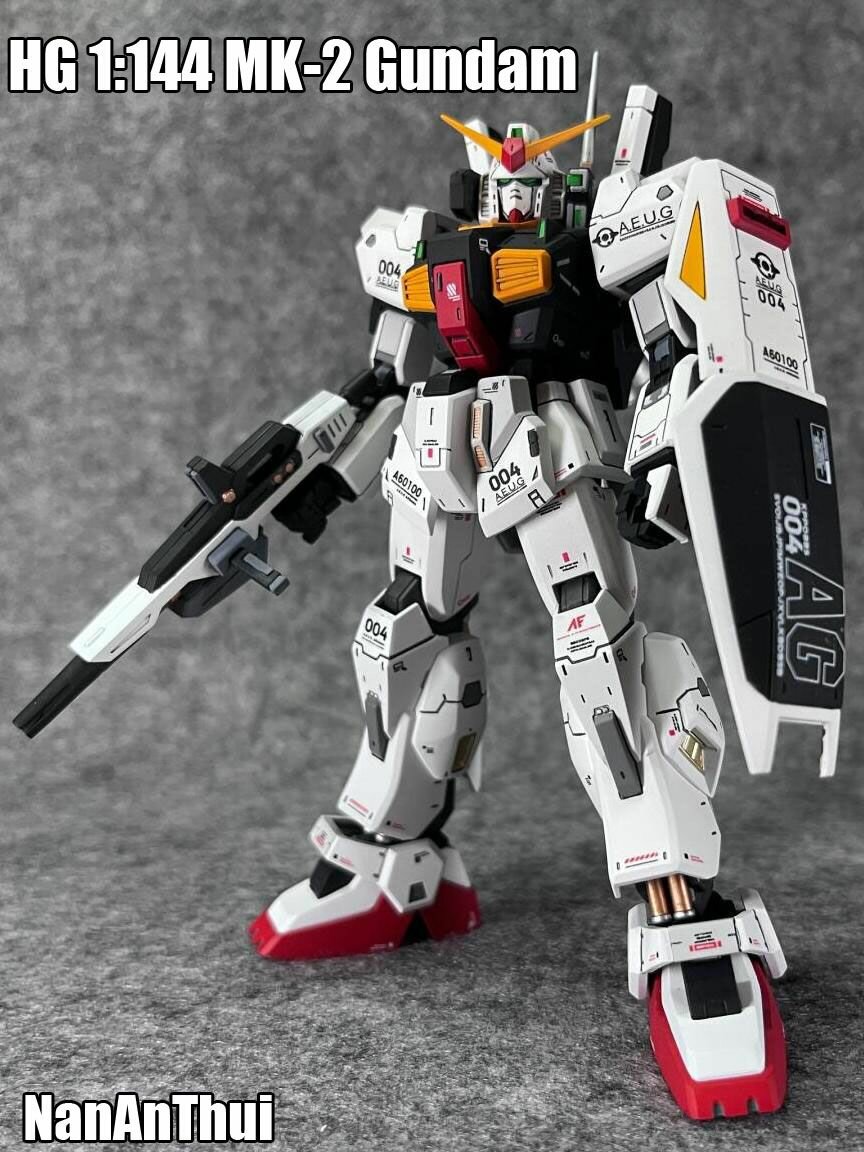 Сборная игрушечная модель HG 1:144 MK2 Gundam, подарок для мальчика, аксессуары для экшн фигурок