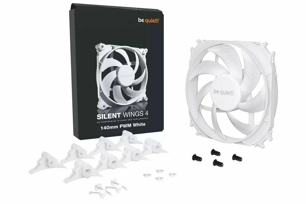 Be quiet! вентилятор SILENT WINGS 4 140mm PWM White