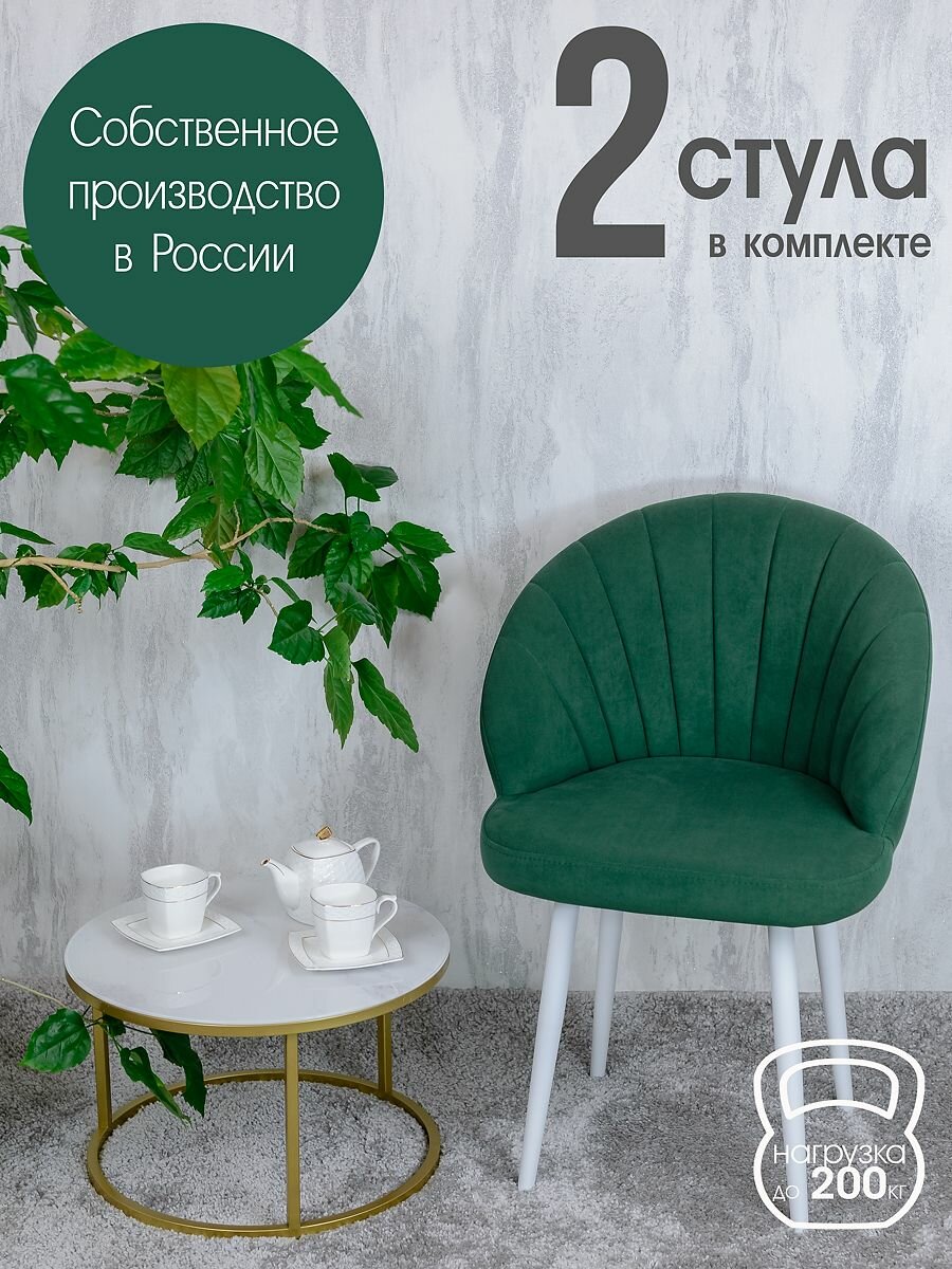 Стулья для кухни мягкие комплект Зефир 2 шт