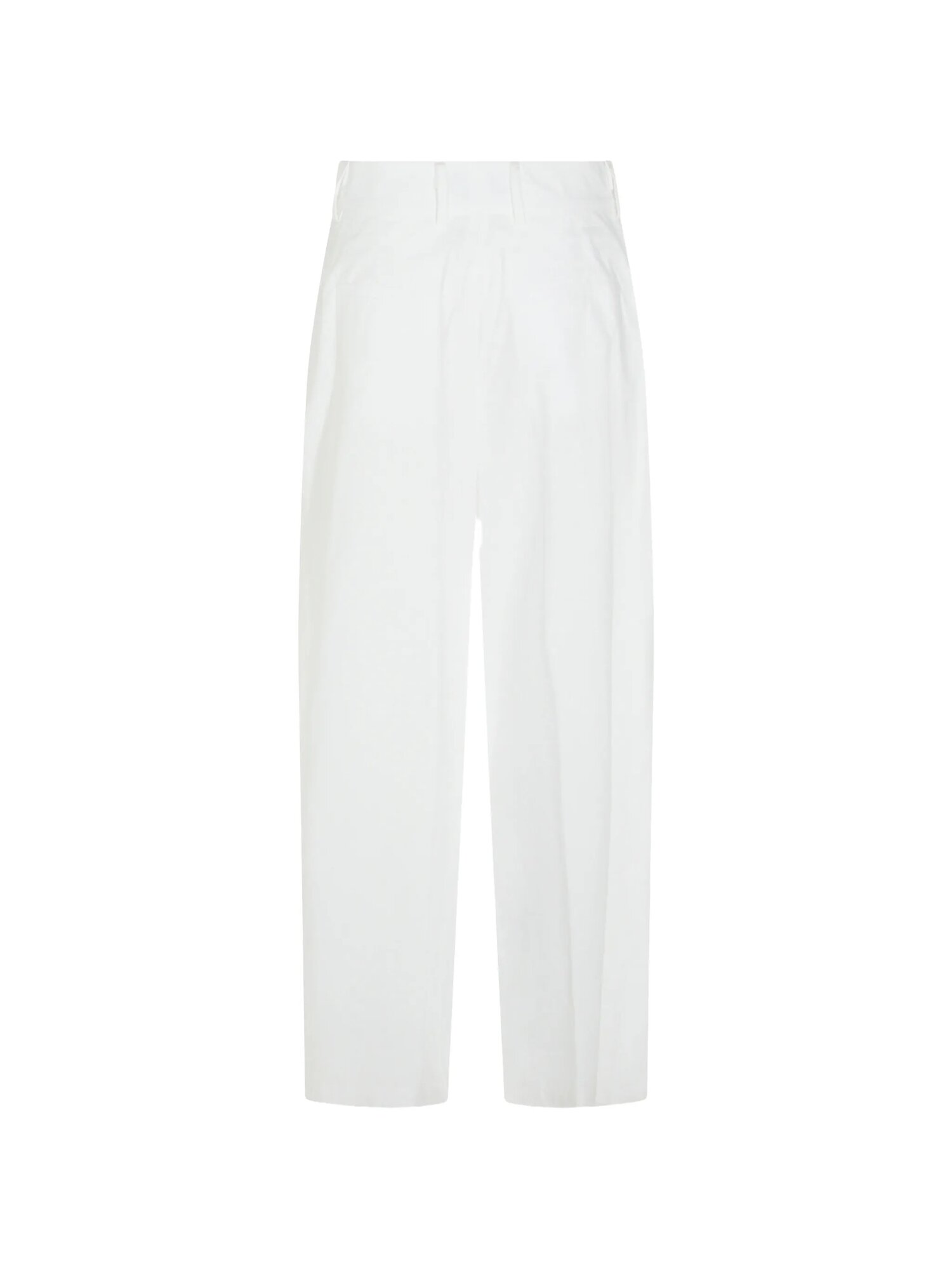 Брюки MooRER Pleated trousers, размер 44, white — фото 1