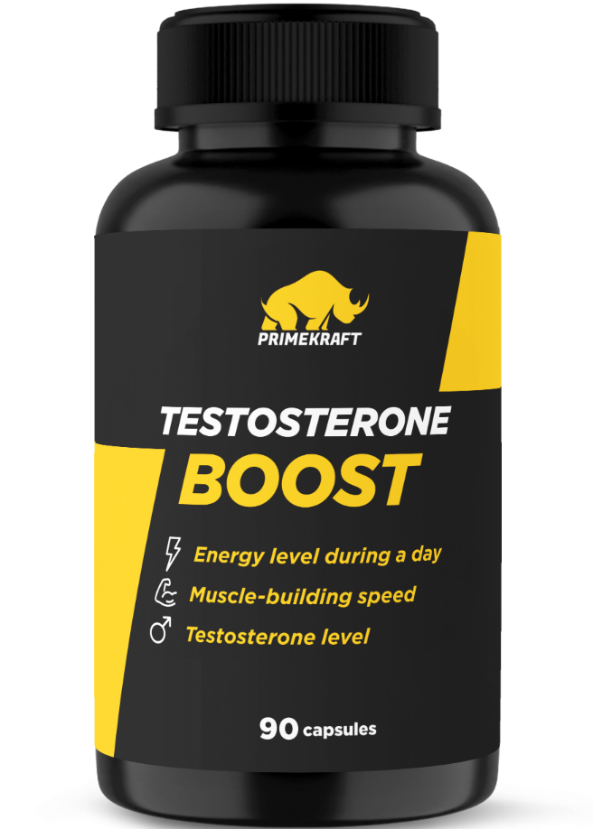 Prime Kraft Комплекс для повышения тестостерона Testosterone Boost 90 капсул