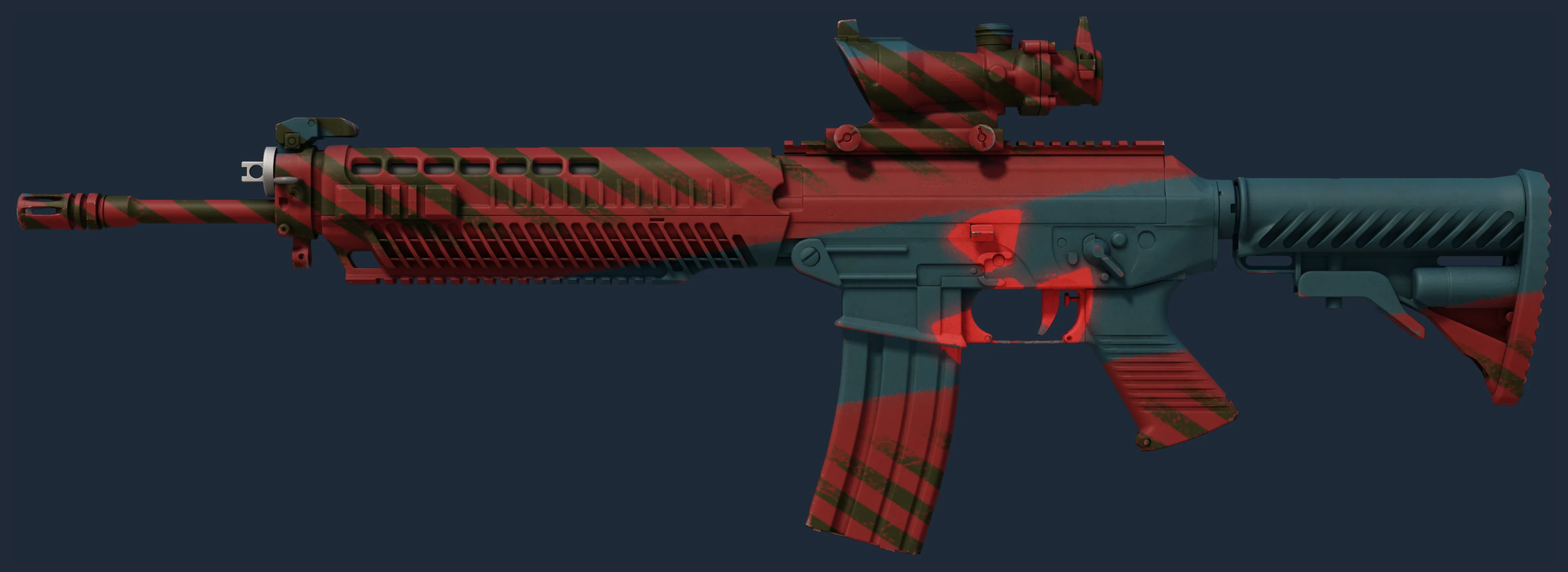 SG 553 | Радиоактивные осадки (Немного поношенное) Скины CS2 с быстрой автовыдачей steam trade