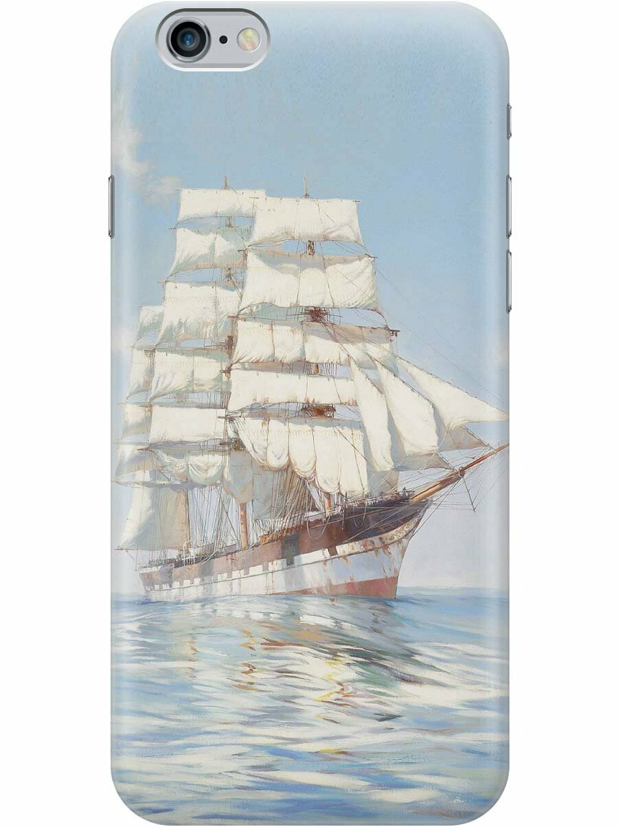Силиконовый чехол на Apple iPhone 6S Plus / 6 Plus / Эпл Айфон 6 Плюс / 6с Плюс с рисунком "Идеальный парус"