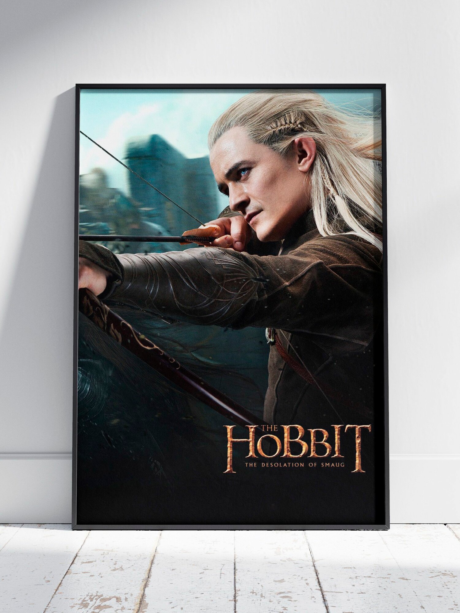 Плакат на стену для интерьера Орландо Блум (Orlando Bloom 8) - Постер по актеру фильма, кино, сериала формата A4 (21x30 см)