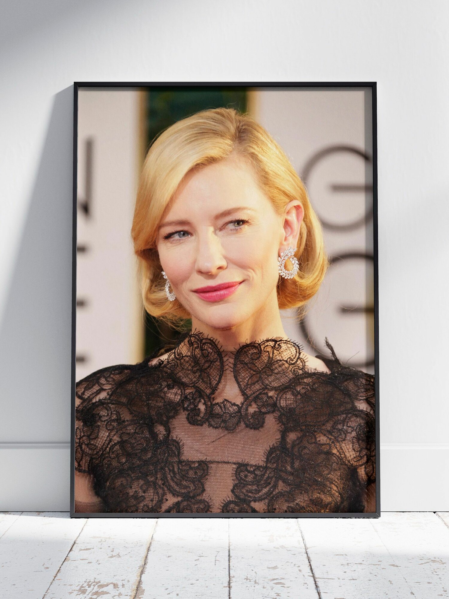 Плакат на стену для интерьера Кейт Бланшетт (Cate Blanchett 8) - Постер по актеру фильма, кино, сериала формата A4 (21x30 см)