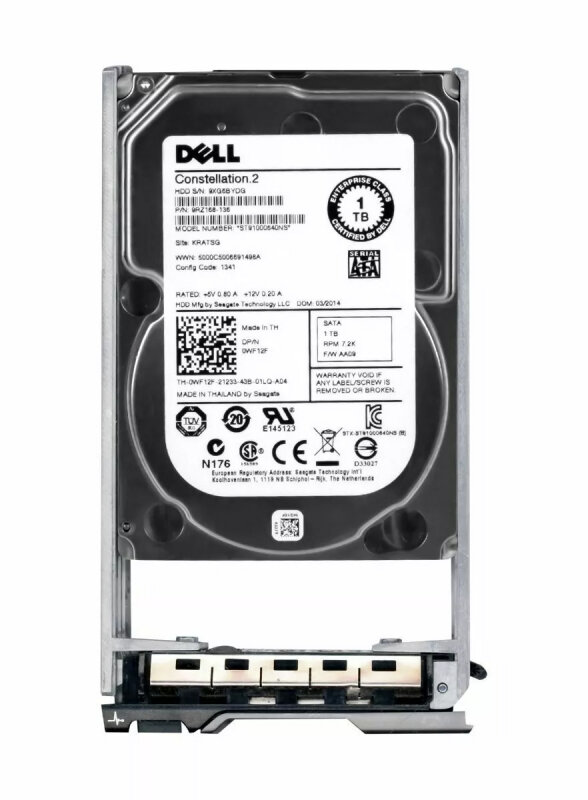 Жесткий диск Dell 9RZ168-136 1TB SATAIII 2,5" HDD
