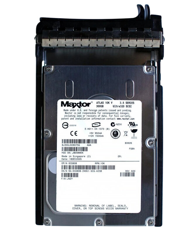 Жесткий диск Dell CD808 300Gb U320SCSI 3.5" HDD