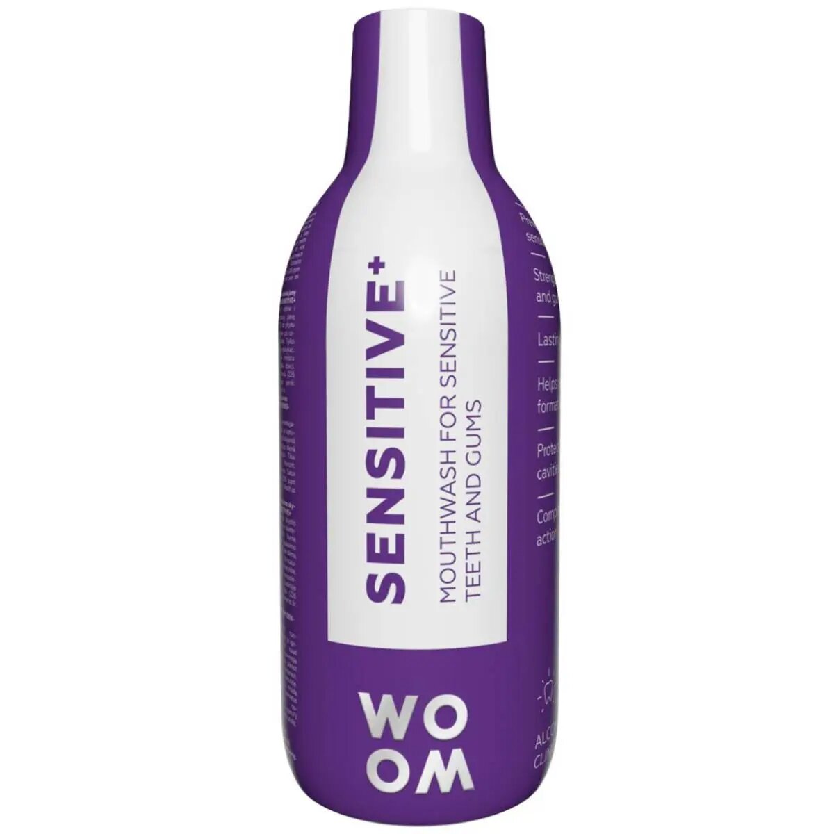 WOOM Вум Ополаскиватель Sensitive+ для очень чувствительных зубов 226 ppm, 500 мл (Woom, Премиум)