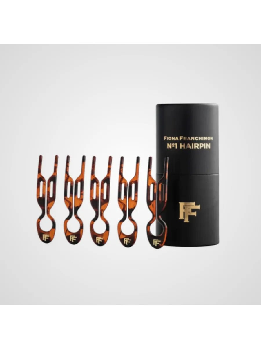 FIONA FRANCHIMON No1 Hairpin Classic Havana Set Шпилька 5 шт