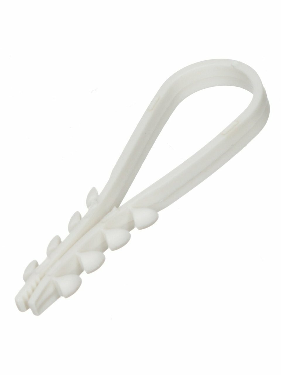 Хомут-дюбель TDM Electric ДХК-18 11-18 мм для круглого кабеля, нейлон, белый, 100 шт, SQ0539-0003