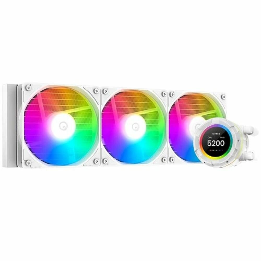 ID - Cooling Кулер с водяным охлаждением SL360 XE White 1150 1155 1151 1200 1700 2011 2066, AM4 AM5