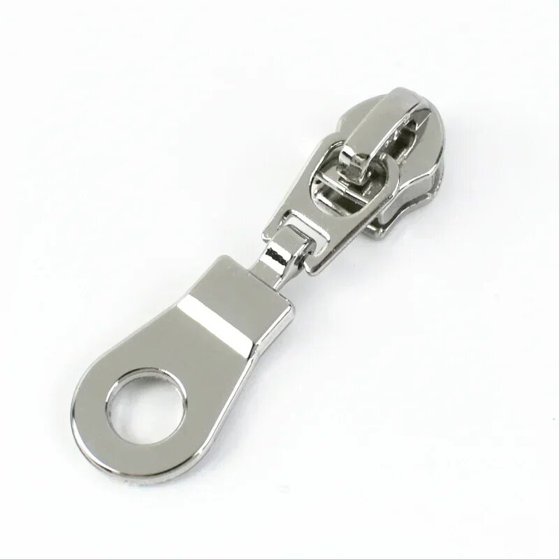 Слайдер для молнии серебристый ZT179-Silver, 20шт