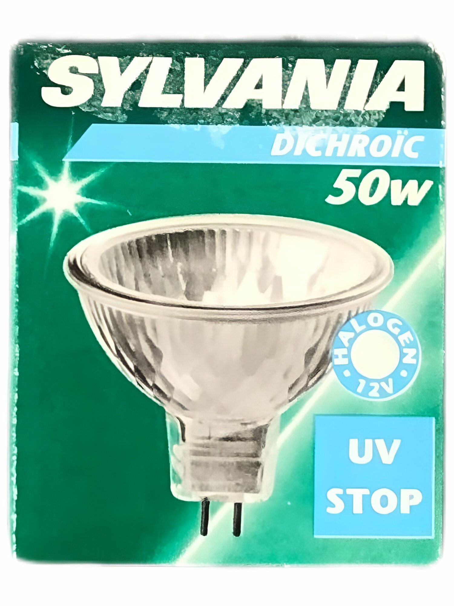 Лампа Sylvania GU5,3 12V 50W галоген теплый свет