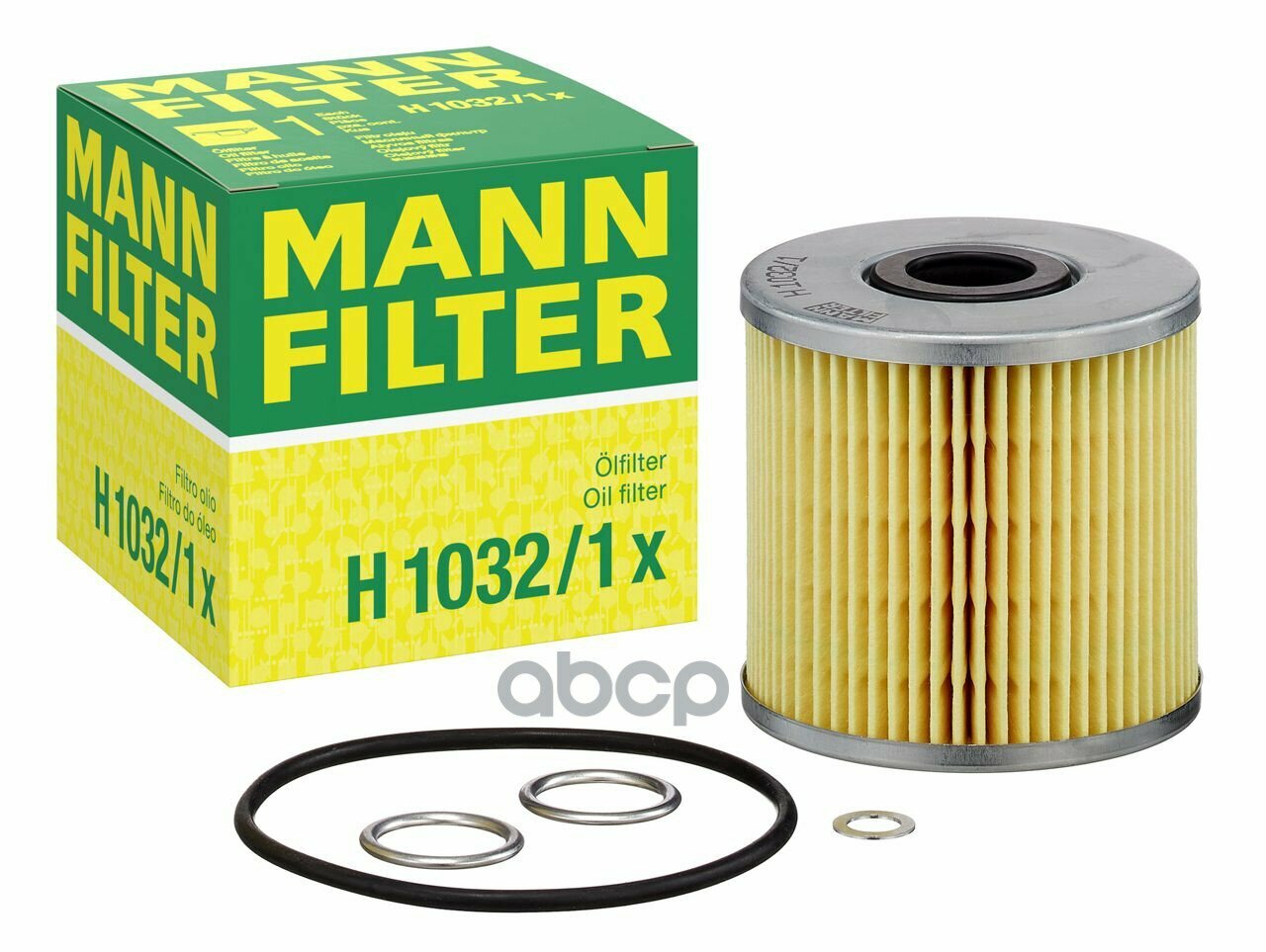 Фильтр масляный Audi A8 95-02 MANN-FILTER арт. H10321X