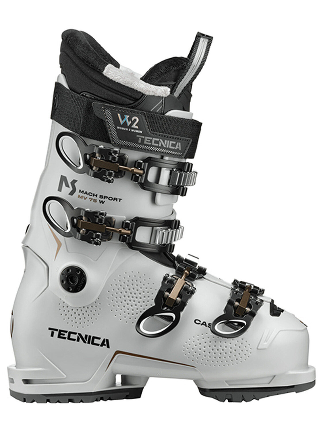 Горнолыжные ботинки Tecnica Mach Sport MV 75 W GW Cool Grey 24/25 , для женщин , серый
