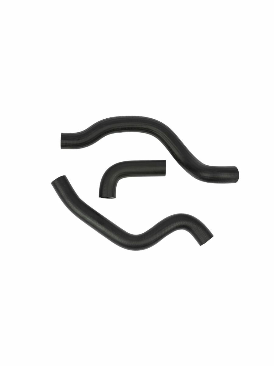 Патрубок радиатора для ВАЗ 2110 (инжектор) (3шт.) (LECAR)