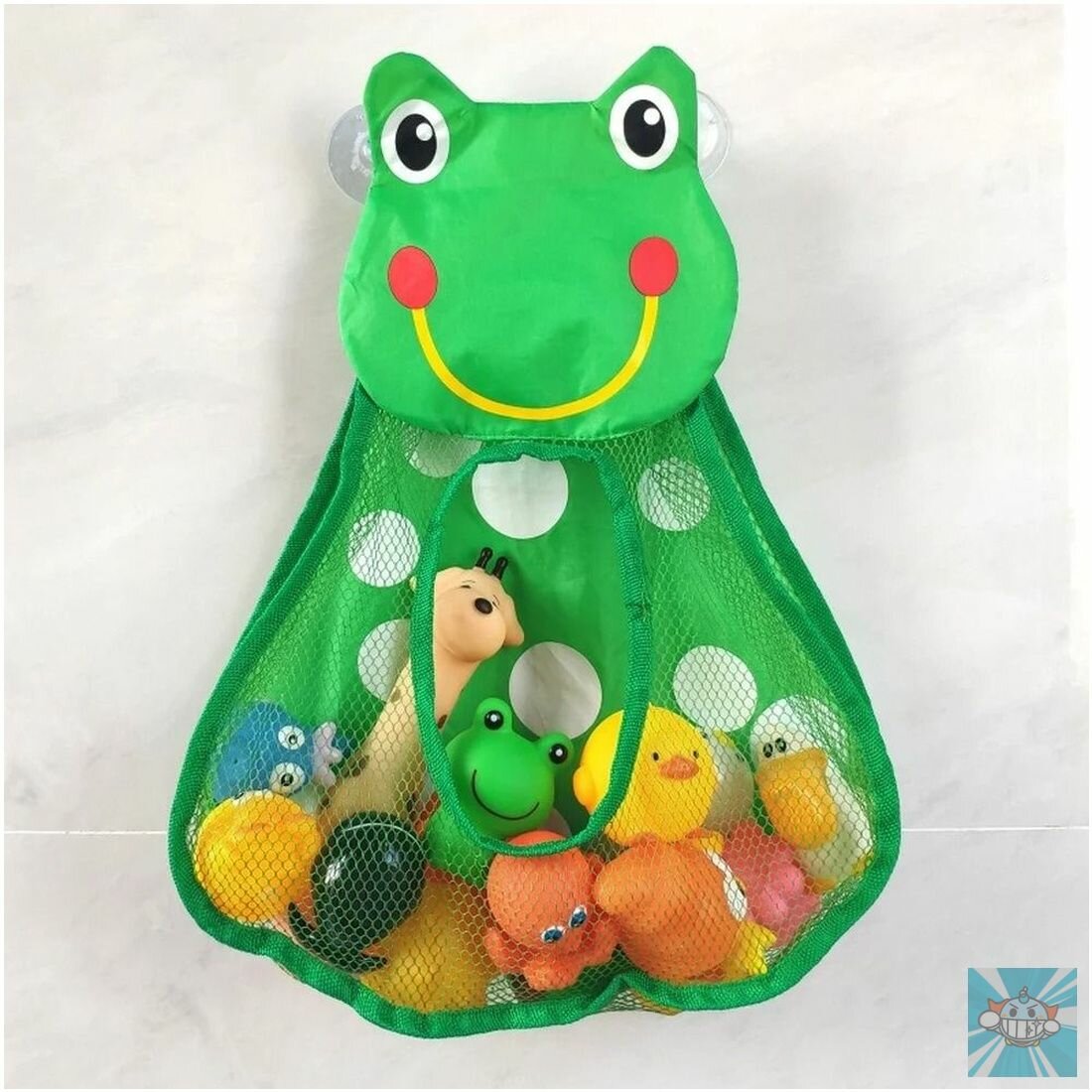 Сетка для хранения игрушек в ванной