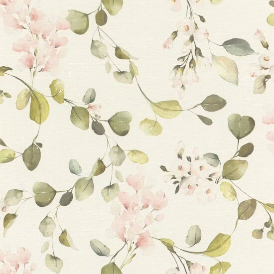 Обои Rasch Peonies 582215 винил на флизелине, поверхность матовая, размер рулона 0,53х10,05, Германия