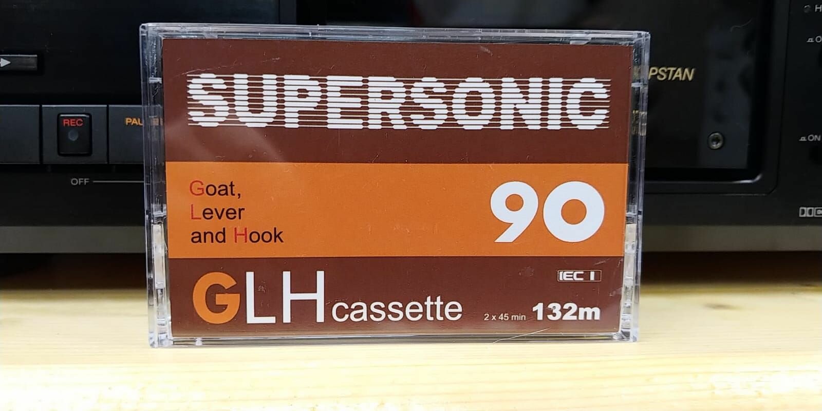 Аудиокассета запечатанная Supersonic GLH-90