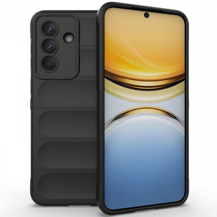 Flex Silicone Противоударный чехол для Samsung Galaxy A57 с защитой камеры и микрофиброй