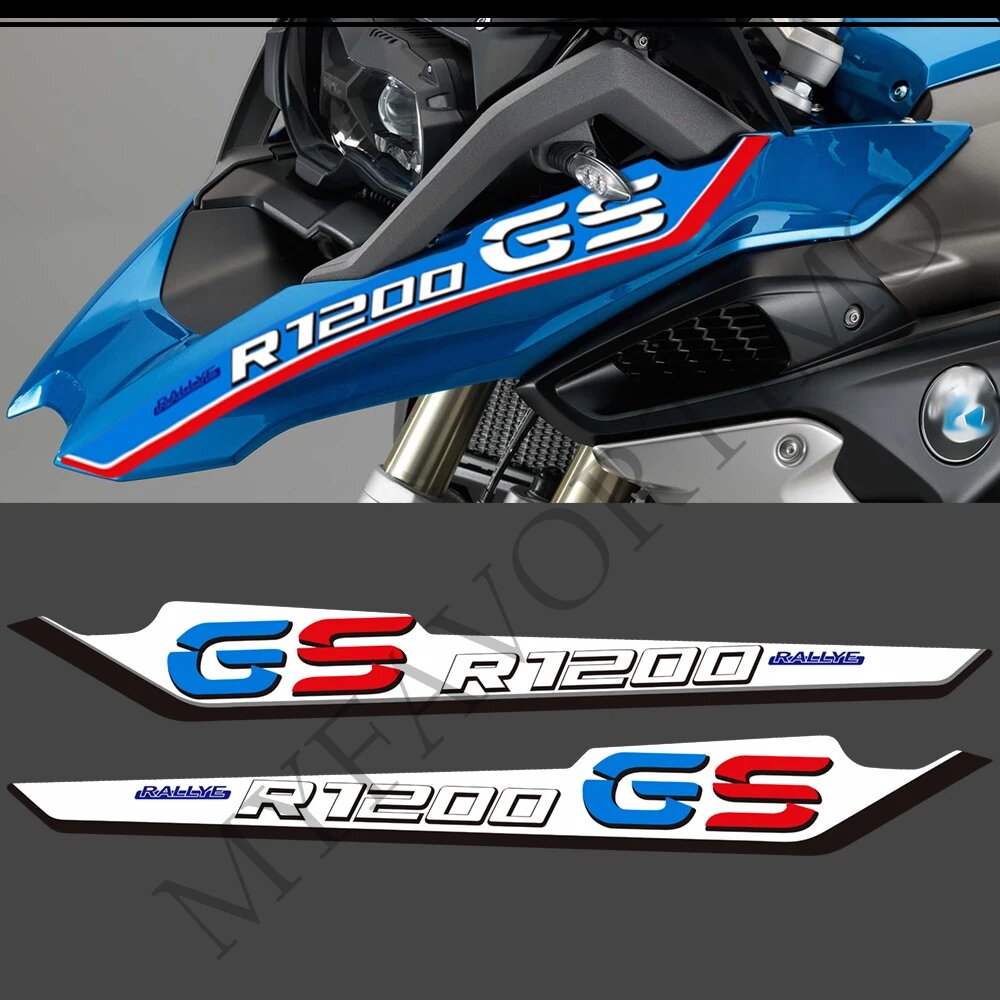 Наклейки BMW R1200GS, синий цвет