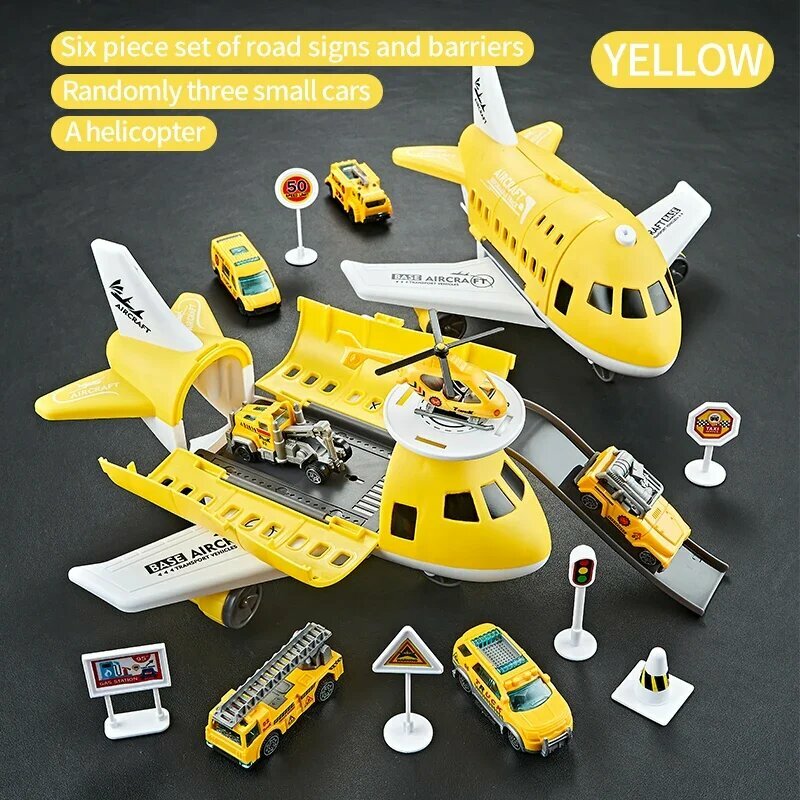 Инерционные модели самолетов и машин Желтый, Yellow