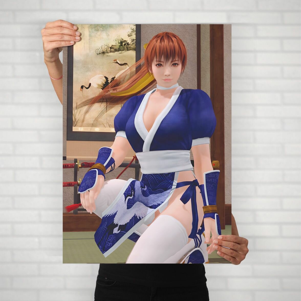 Плакат на стену для интерьера Dead or Alive (Касуми 5) - Постер по игре Живым или мертвым DOA формата А2 (42x60 см)