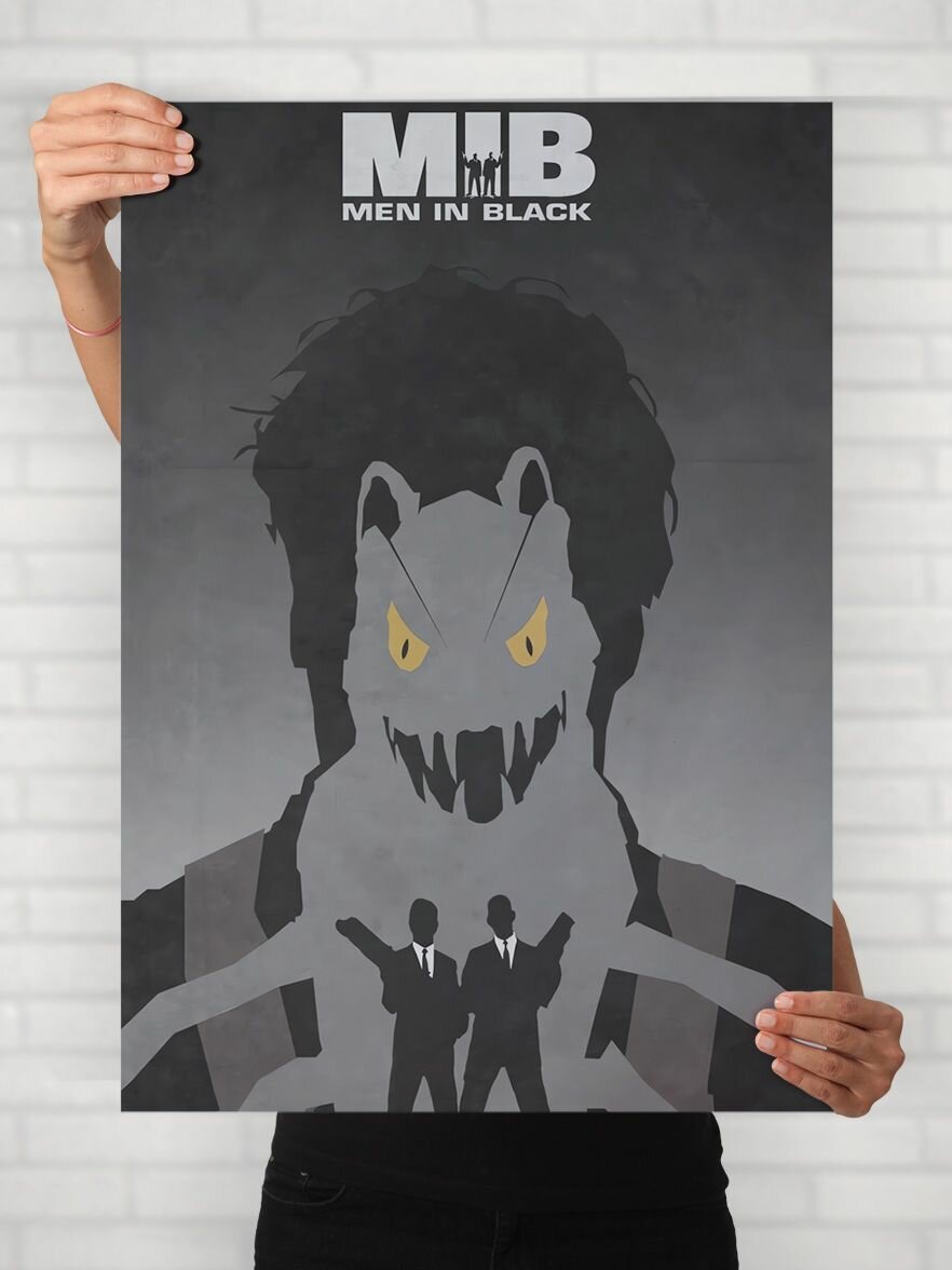Плакат на стену для интерьера Люди в черном (Men in Black 3) - Постер по фильму кино формата А2 (42x60 см)