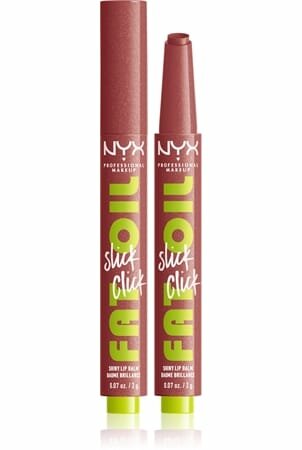 Блеск для губ NYX Professional Makeup Fat Oil Slick Click, оттенок 03 No Filter Needed, 2 г