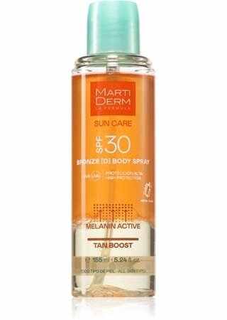 Солнцезащитное средство MartiDerm Sun Care Bronze D Body Spray, 155 мл