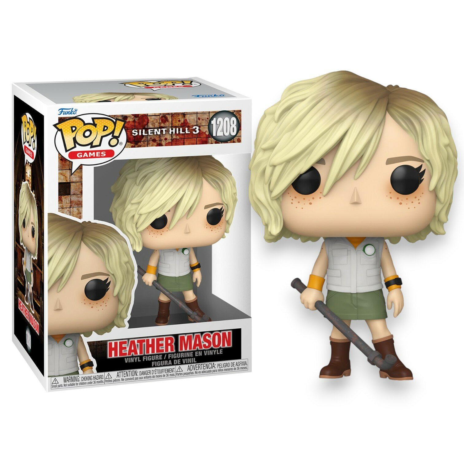 Фигурка Funko Pop! коллекционная Хизер Мейсон "Silent Hill 3" 1208 (Фигурка Фанко Поп)