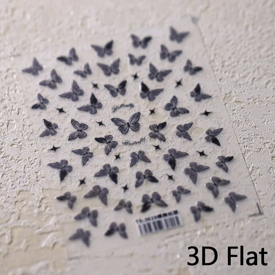 3D Наклейки для ногтей PONYTREE, Цвет: MP4519TS3629