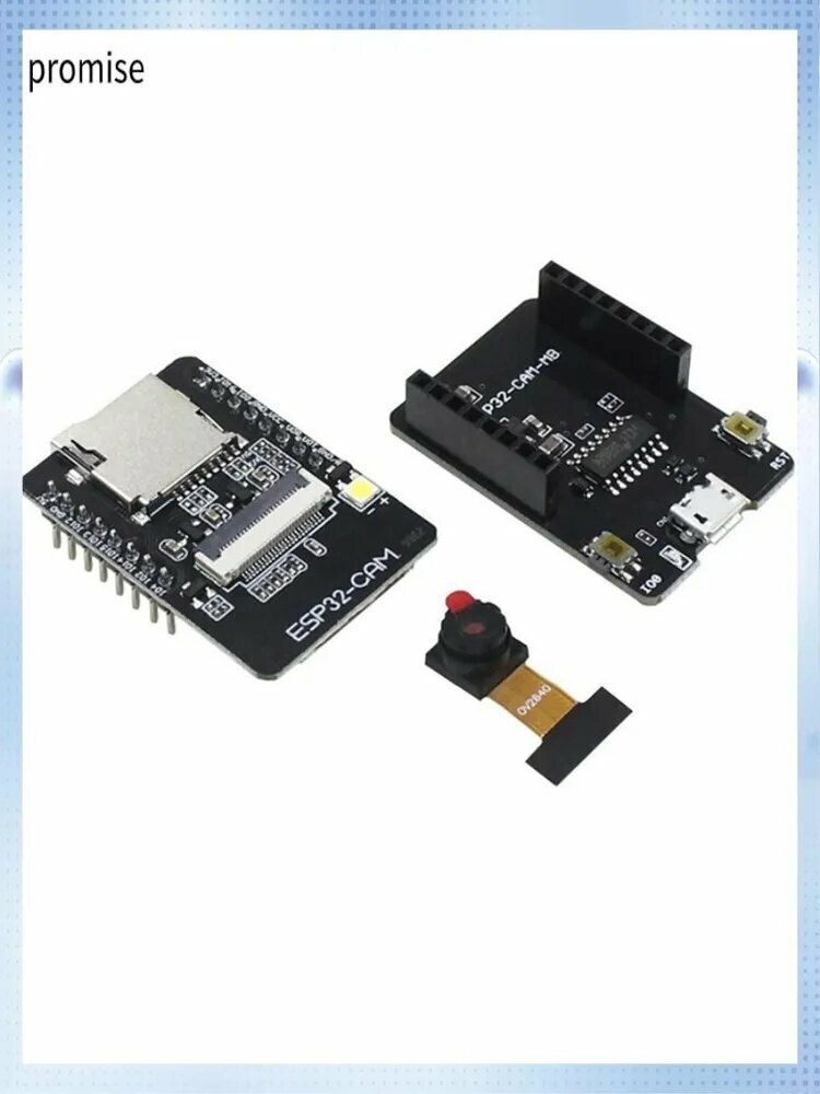 Макетная Плата ESP32-CAM Модуль Wi-Fi + Камера OV2640+База ESP32