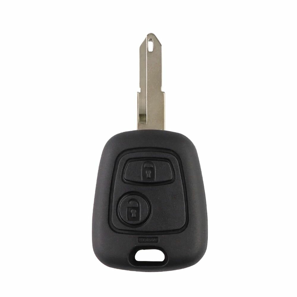 Дистанционный ключ с чипом ID46 433 МГц для Citroen C1–C4, Saxo, Picasso и Peugeot 106 207 307 406 407, Partner