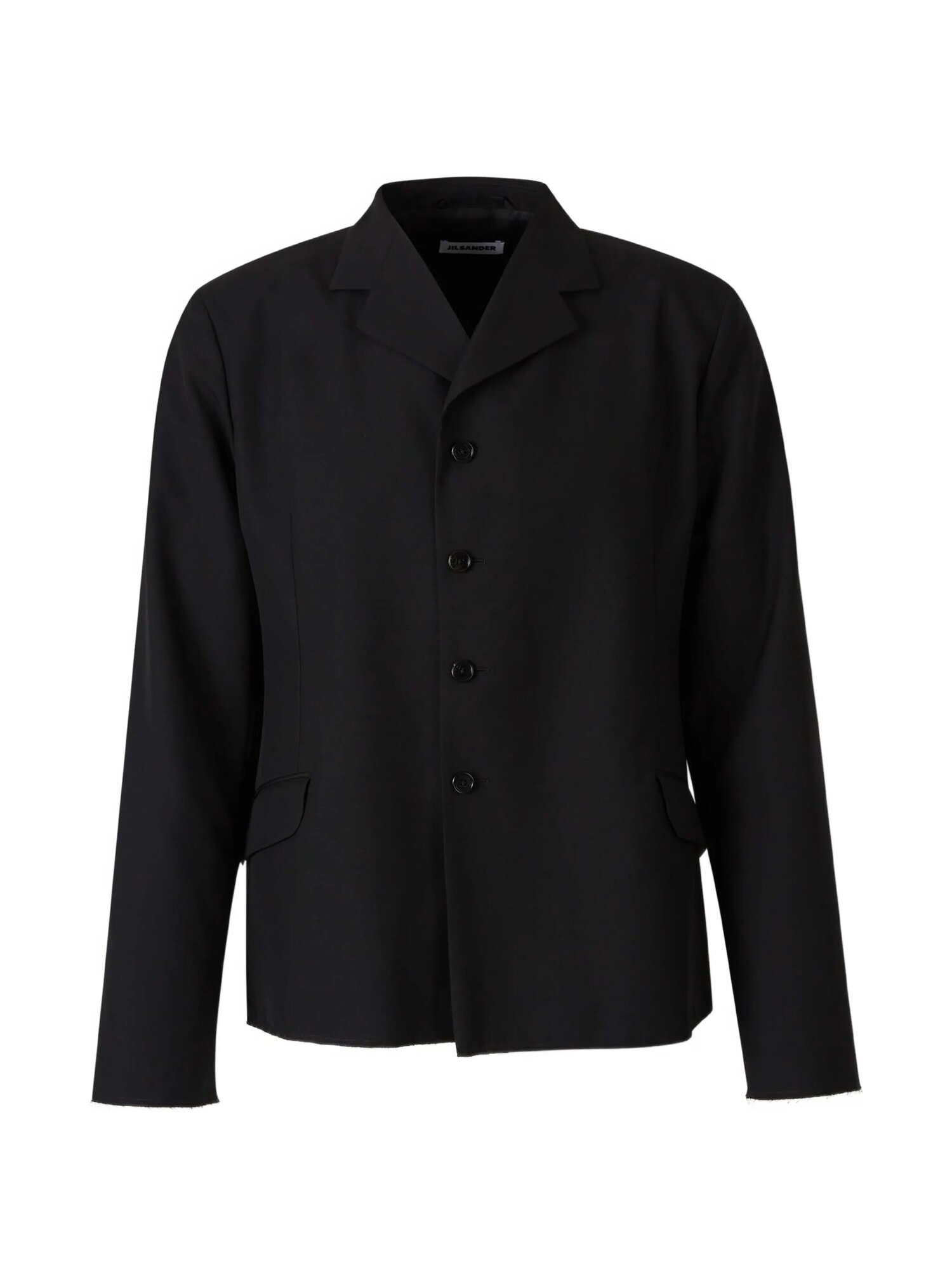 Куртка Jil Sander Raw-edge notched-lapels jacket