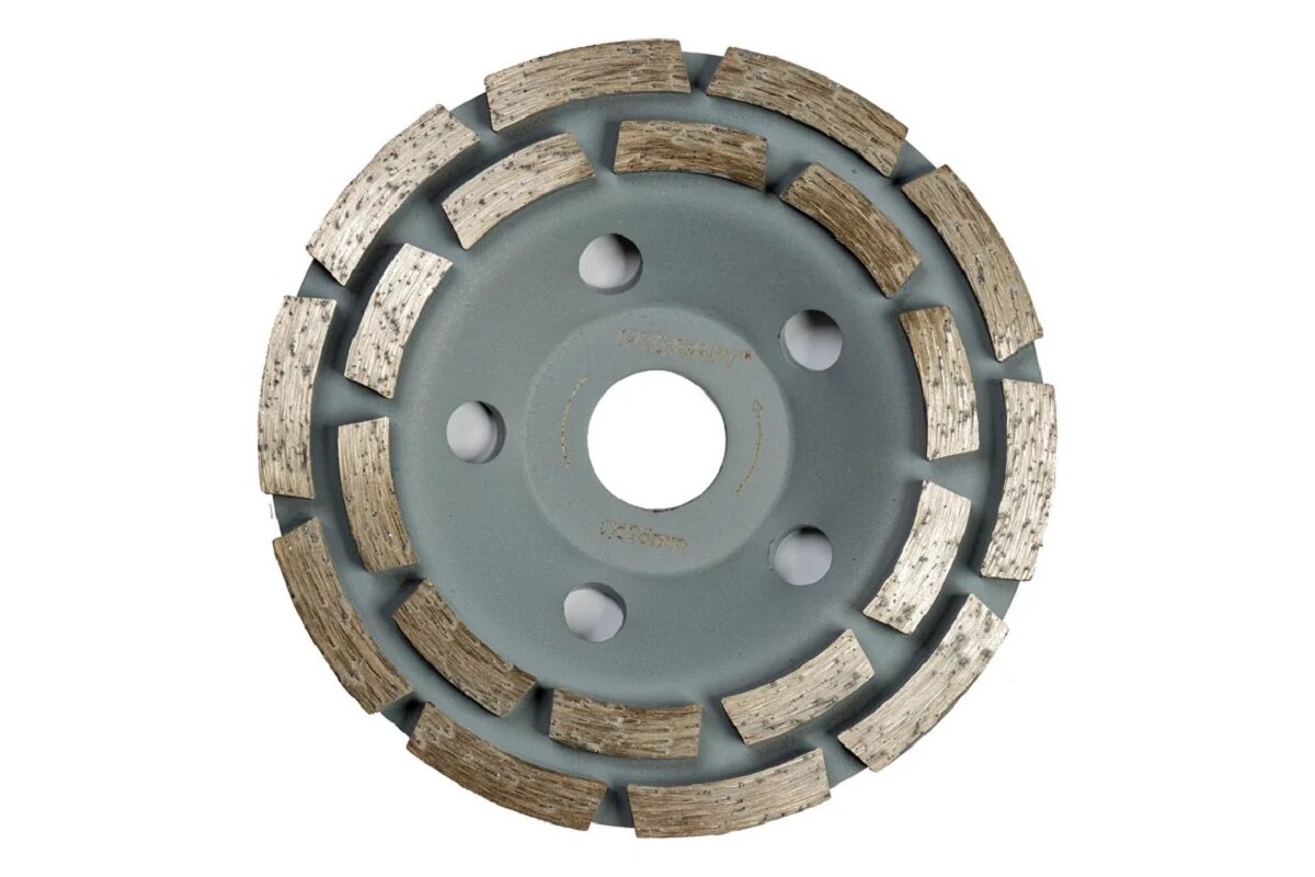 Чашка алмазная шлифовальная двухрядная Premium OXCRAFT 125х5х22,2
