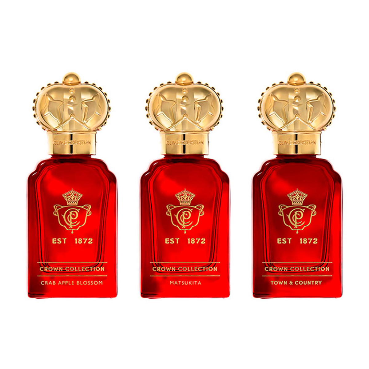 Парфюмерный набор Clive Christian Crown Collection Travellers Set, объем 3*10 мл