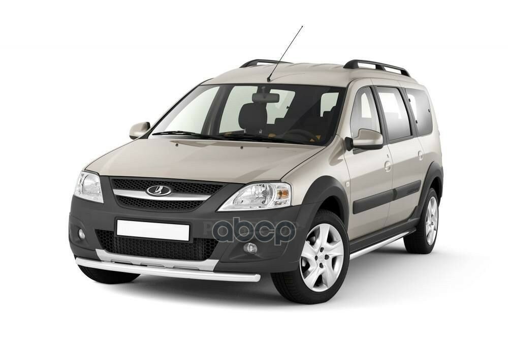 Защита порогов прямая d=51 мм (НПС) Lada Largus Cross 2015- PT Group арт. 01300203